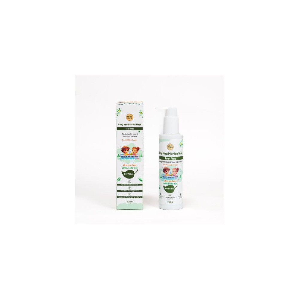 Naturo Earth Baby Head To Toe Wash 200ml