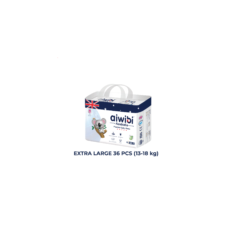 Aiwibi Australian Premium Baby Diaper Pant XL-36