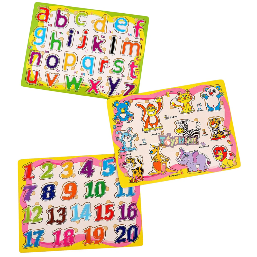 BABY PUZZLE ABCD BOARD PGY-1013