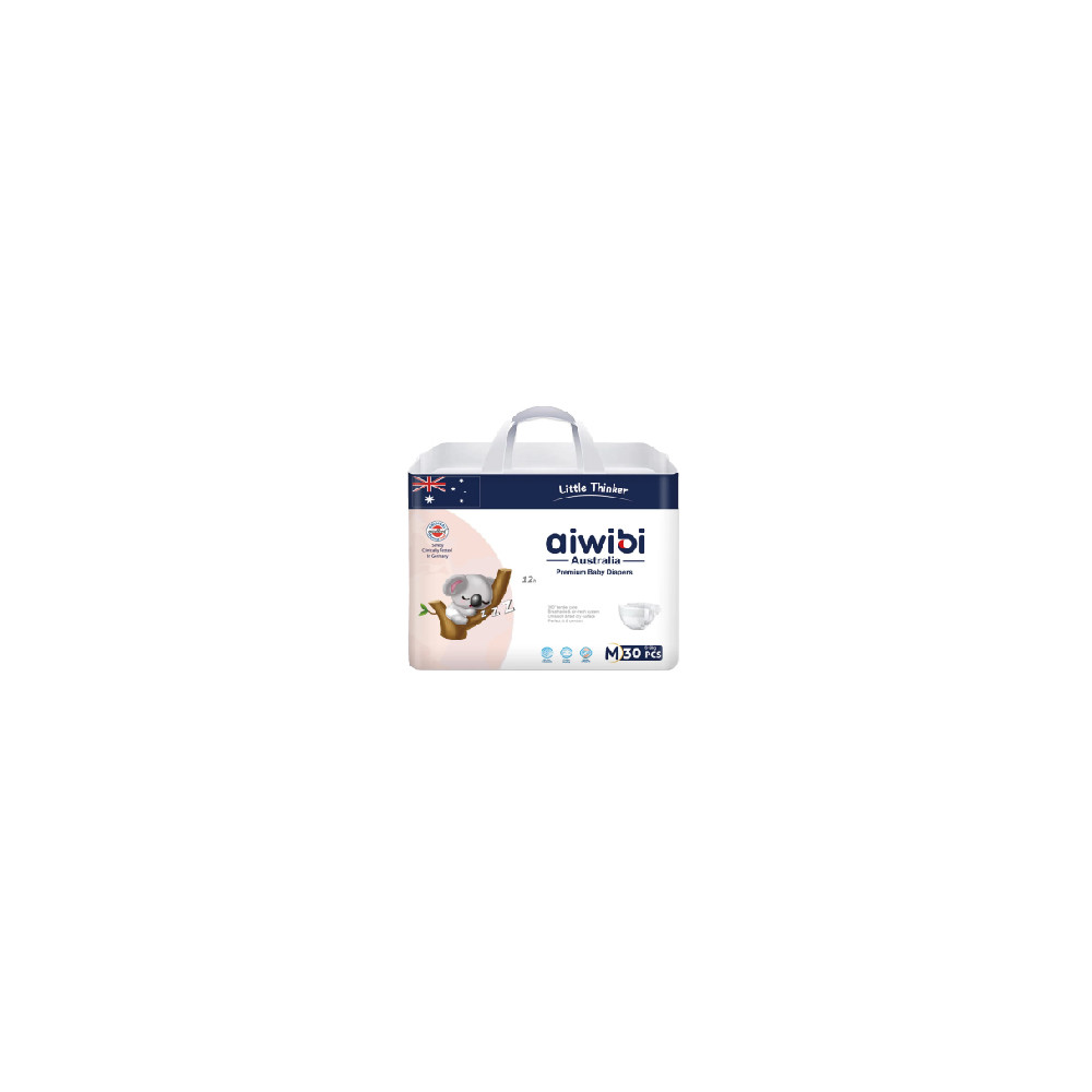 Aiwibi Australian Premium Baby Diapers M-30